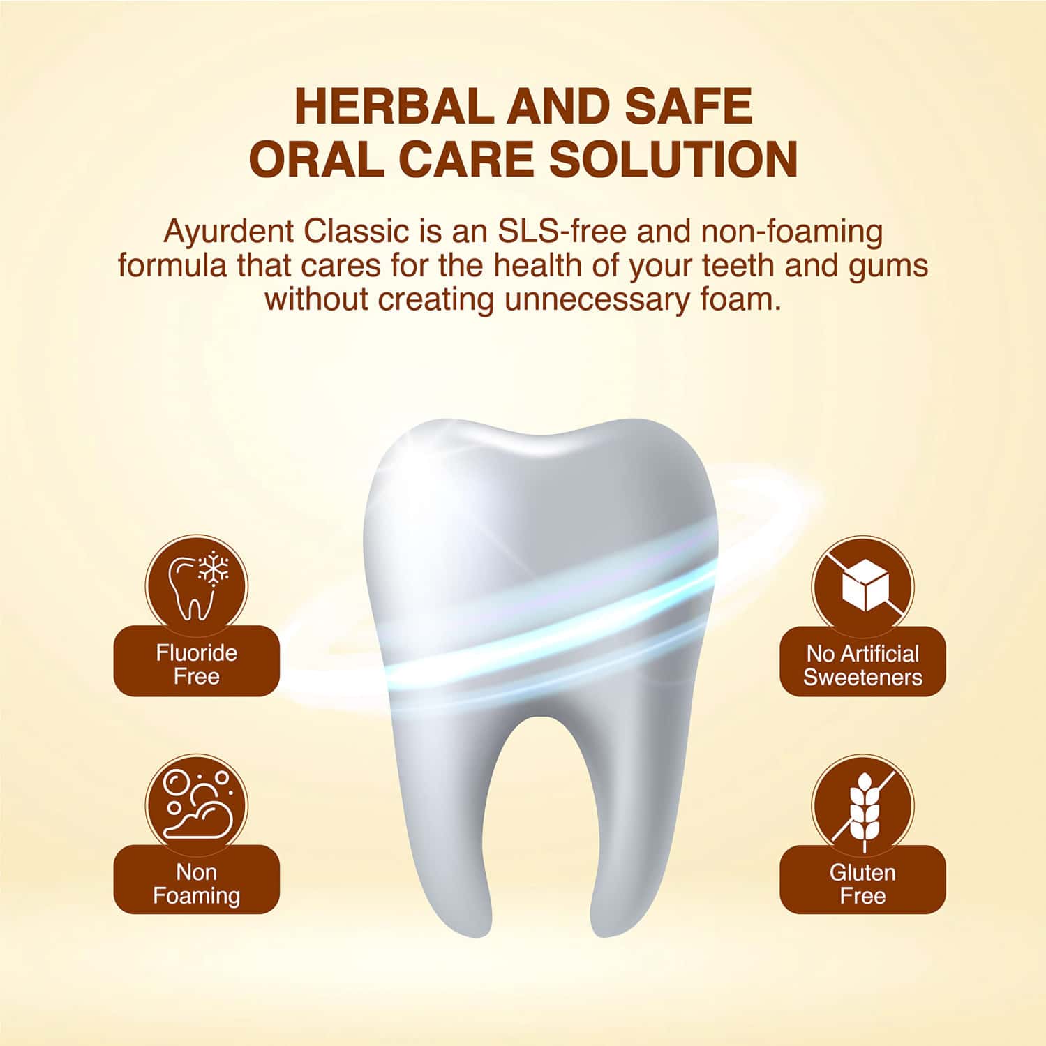 Buy MAHARISHI AYURVEDA AYURDENT CLASSIC AYURVEDIC HERBAL TOOTHPASTE ...