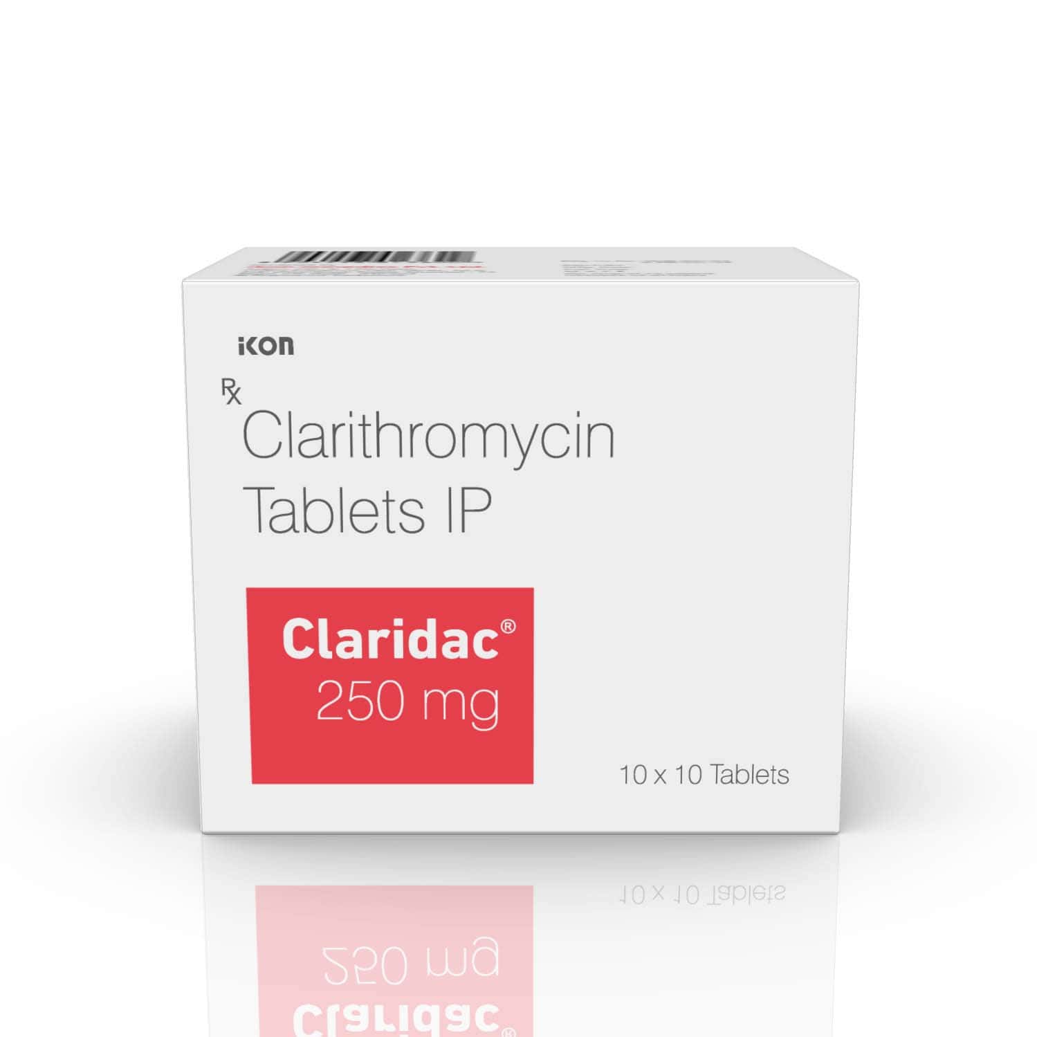 Buy Claridac 250 MG Tablet (10) Online at Flat 15% OFF | PharmEasy