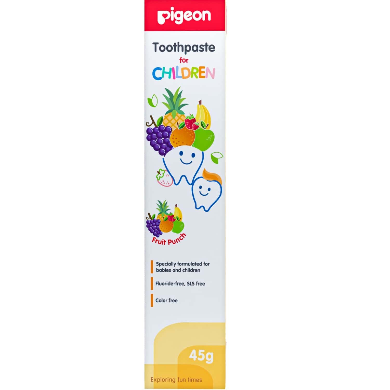 Buy PIGEON CHILDREN TOOTHPASTE FRUIT PUNCH - 45 GMS Online & Get Upto ...