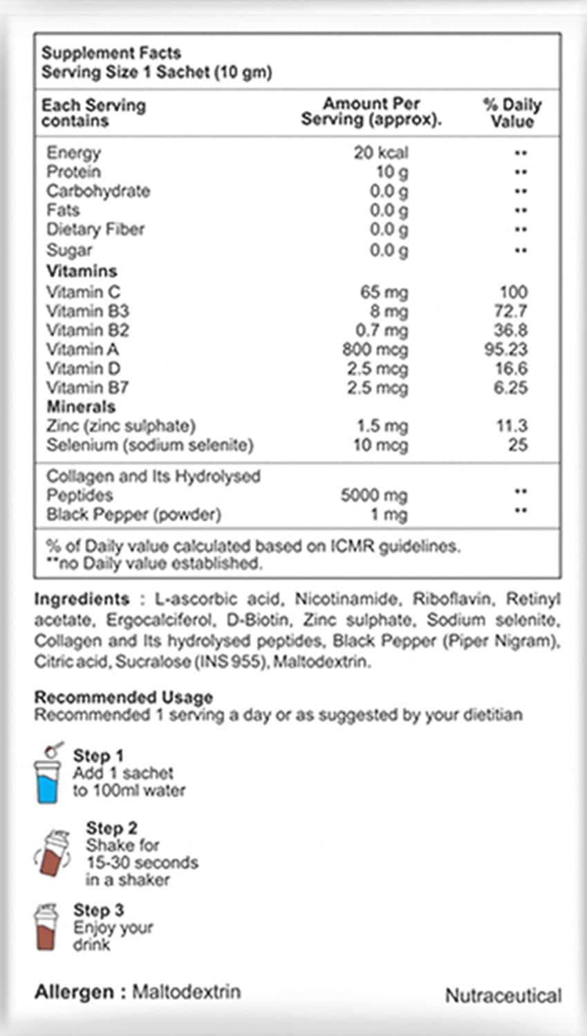 Buy SHENEED COLLAGEN SKIN SHOT PROTEIN, COLLAGEN & BIOTIN-10G X 30 ...