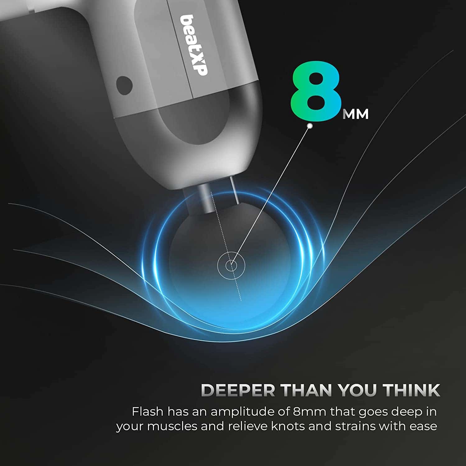 Buy BEATXP FLASH MASSAGE GUN, BODY MASSAGER MACHINE FOR PAIN RELIEF ...