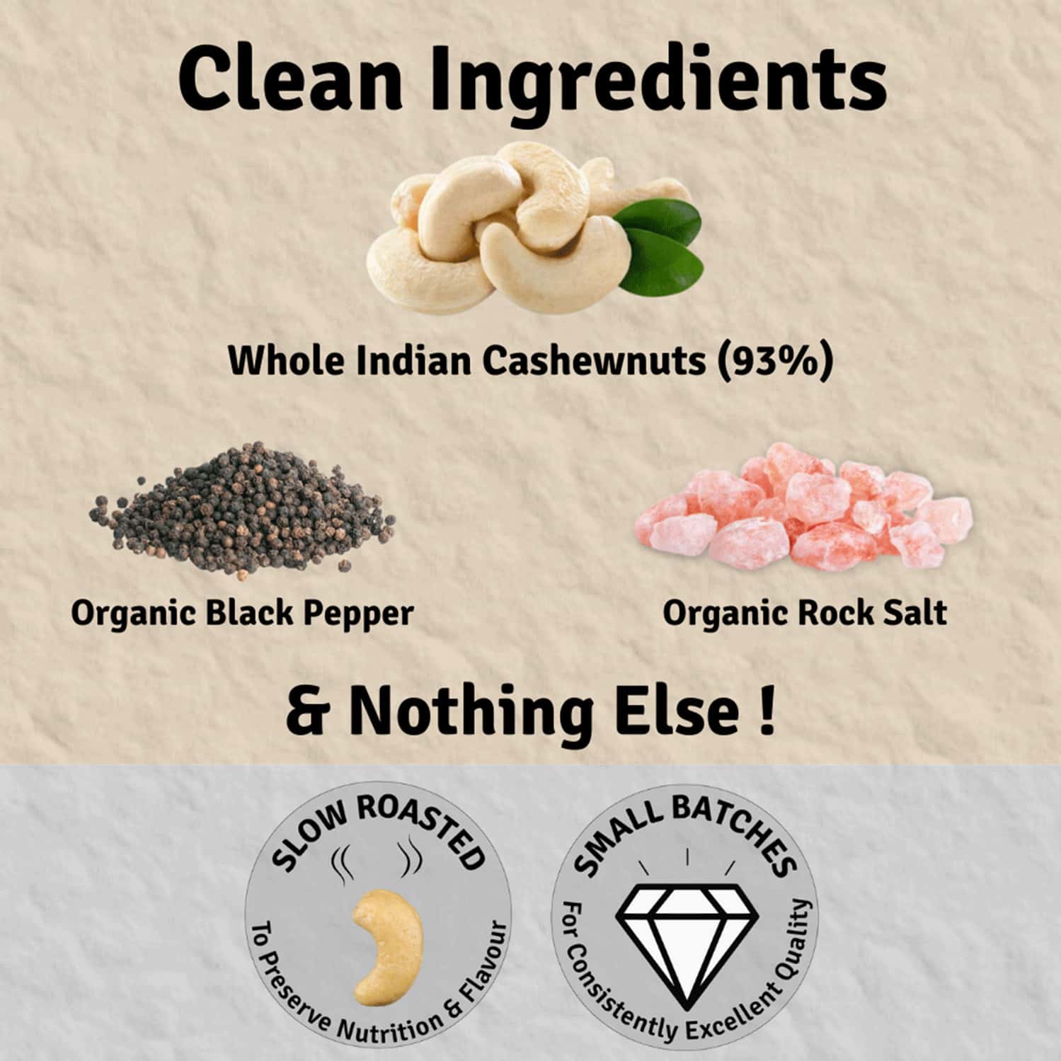 Buy JUS AMAZIN CREAMY CASHEW BUTTER PUNCHY PEPPER -200G|CLEAN NUTRITION ...