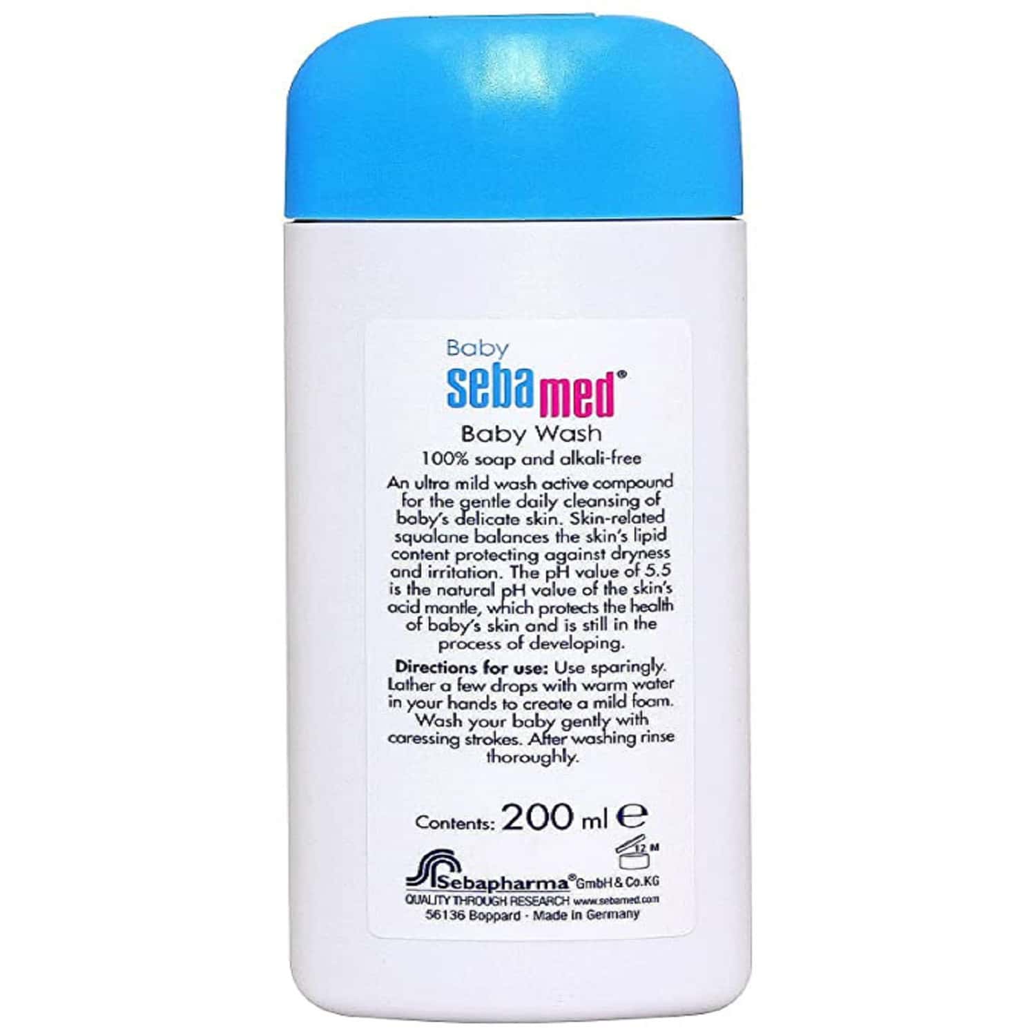 Buy SEBAMED BABY GENTLE WASH 50ML|PH 5.5| WITH ALLANTOIN| NO TEARS ...