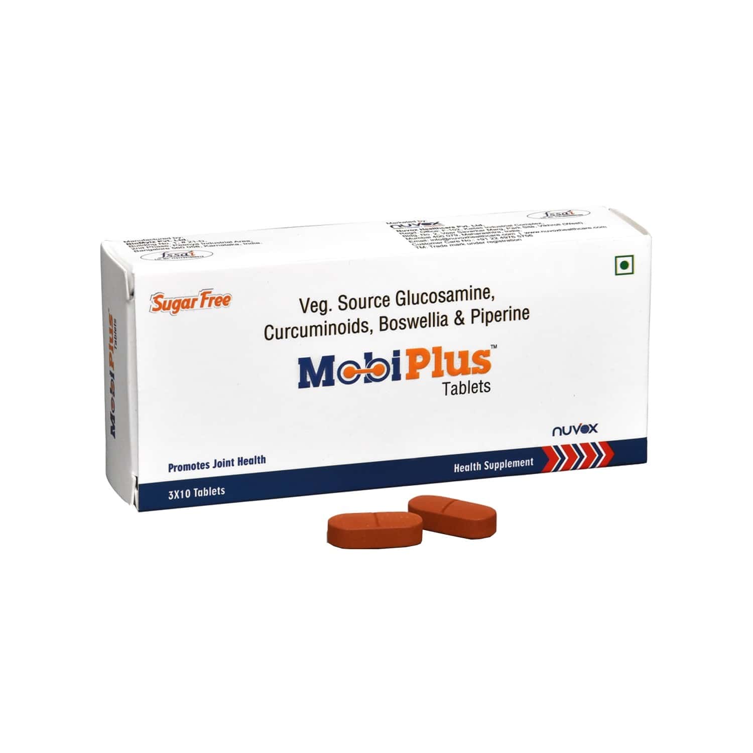 Buy NUVOX MOBIPLUS FOR ARTHRITIS, JOINT PAIN, TURMERIC EXTRACT ...