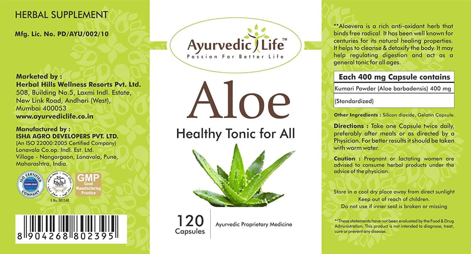 Buy AYURVEDIC LIFE SAFED MUSALI CAPSULE 120 COUNT PACK OF 2 NATURAL ...