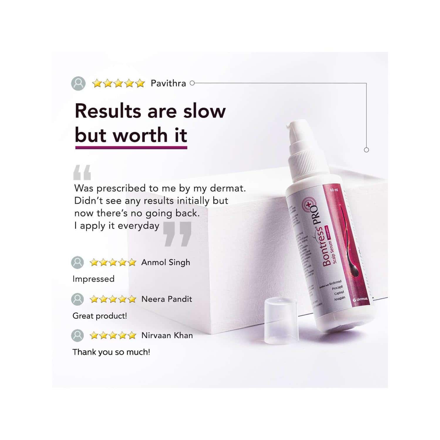 Buy BONTRESS PRO + SCALP SERUM BOTTLE OF 60ML Online & Get Upto 60% OFF at PharmEasy