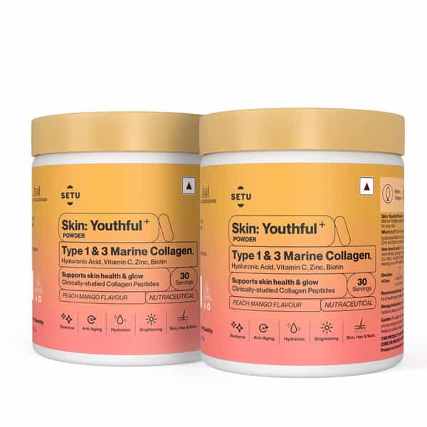 Buy SETU SKIN YOUTHFUL MARINE COLLAGEN POWDER SUPPLEMENTS FOR MEN AND ...