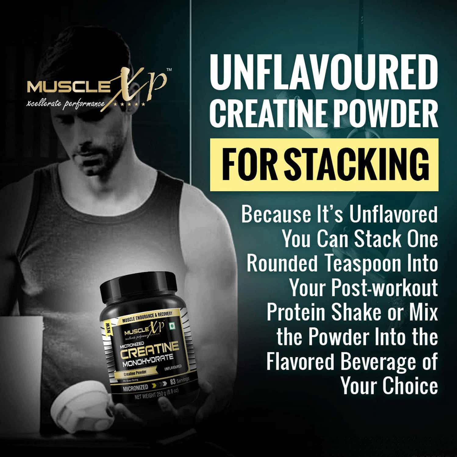 Buy MUSCLEXP MICRONIZED CREATINE MONOHYDRATE POWDER 250G POUCH Online ...