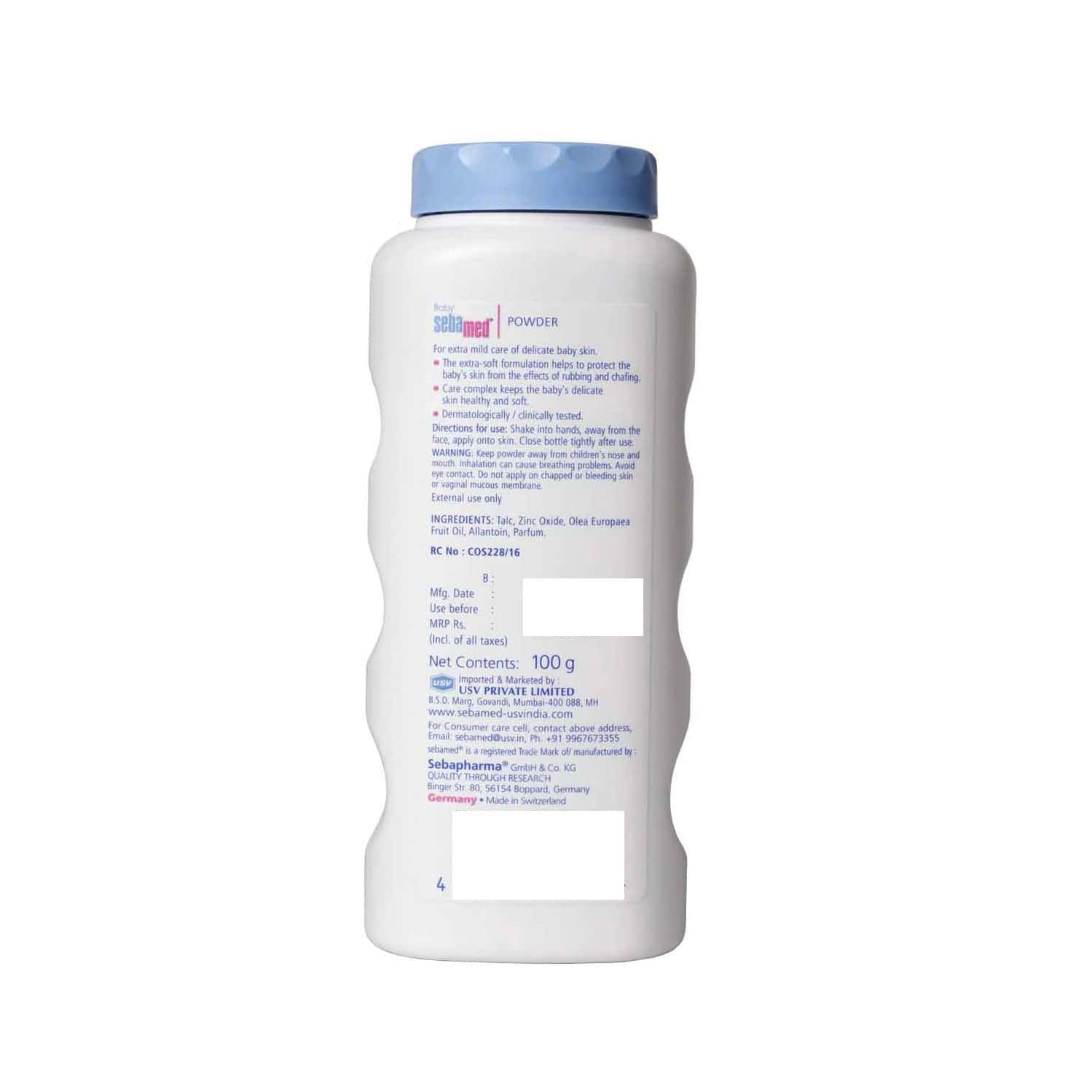 Buy SEBAMED BABY POWDER 100G |WITH OLIVE OIL AND ALLANTOIN| FOR ...