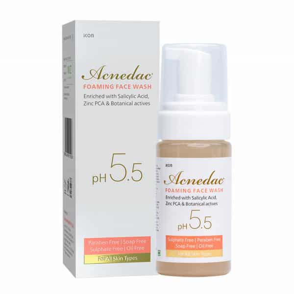 Buy ACNEDAC ANTIACNE & ANTIPIMPLE FOAMING FACE WASH 100 ML | SALICYLIC ...