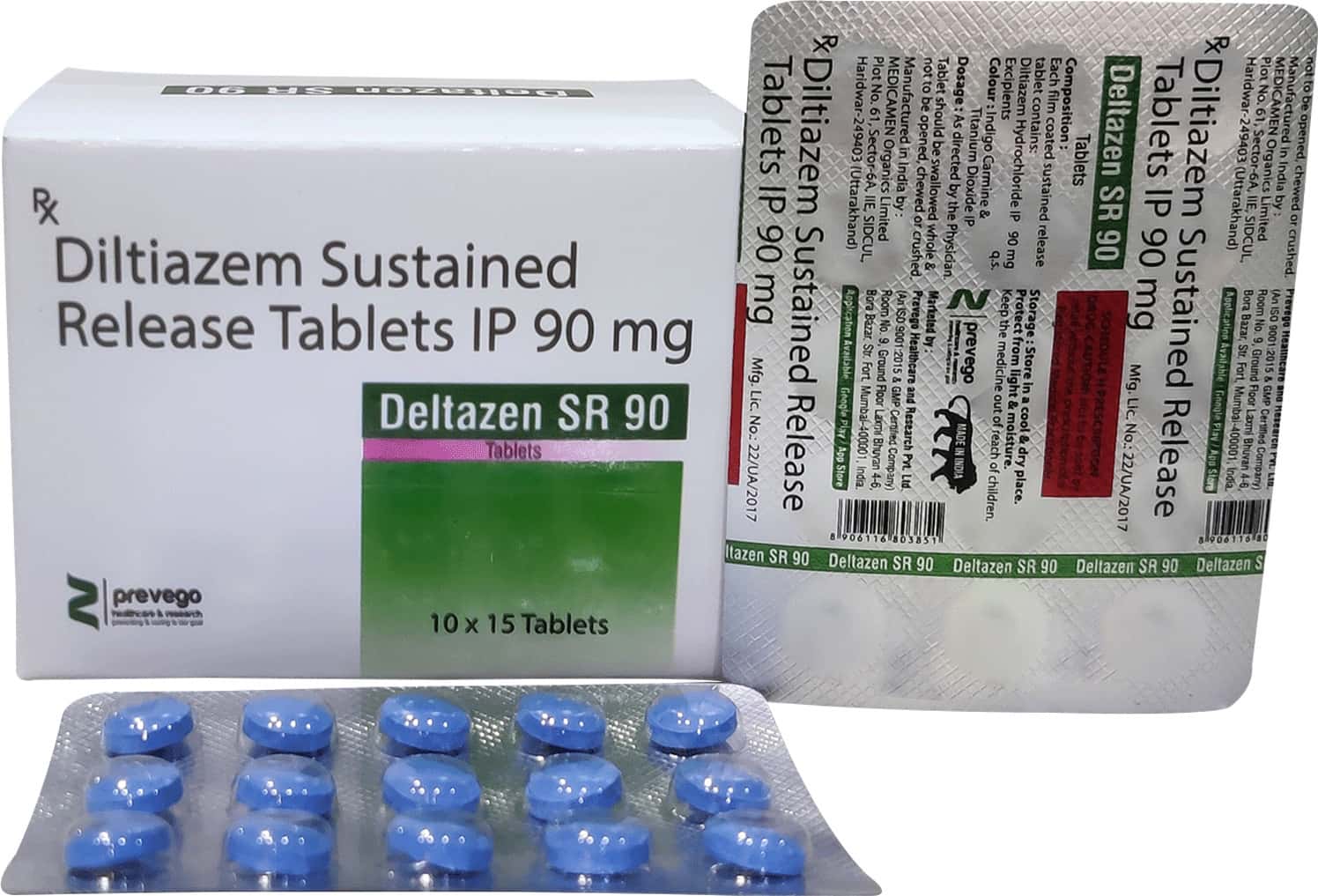 Buy Deltazen 90 MG Capsule (10) Online at Flat 15% OFF | PharmEasy