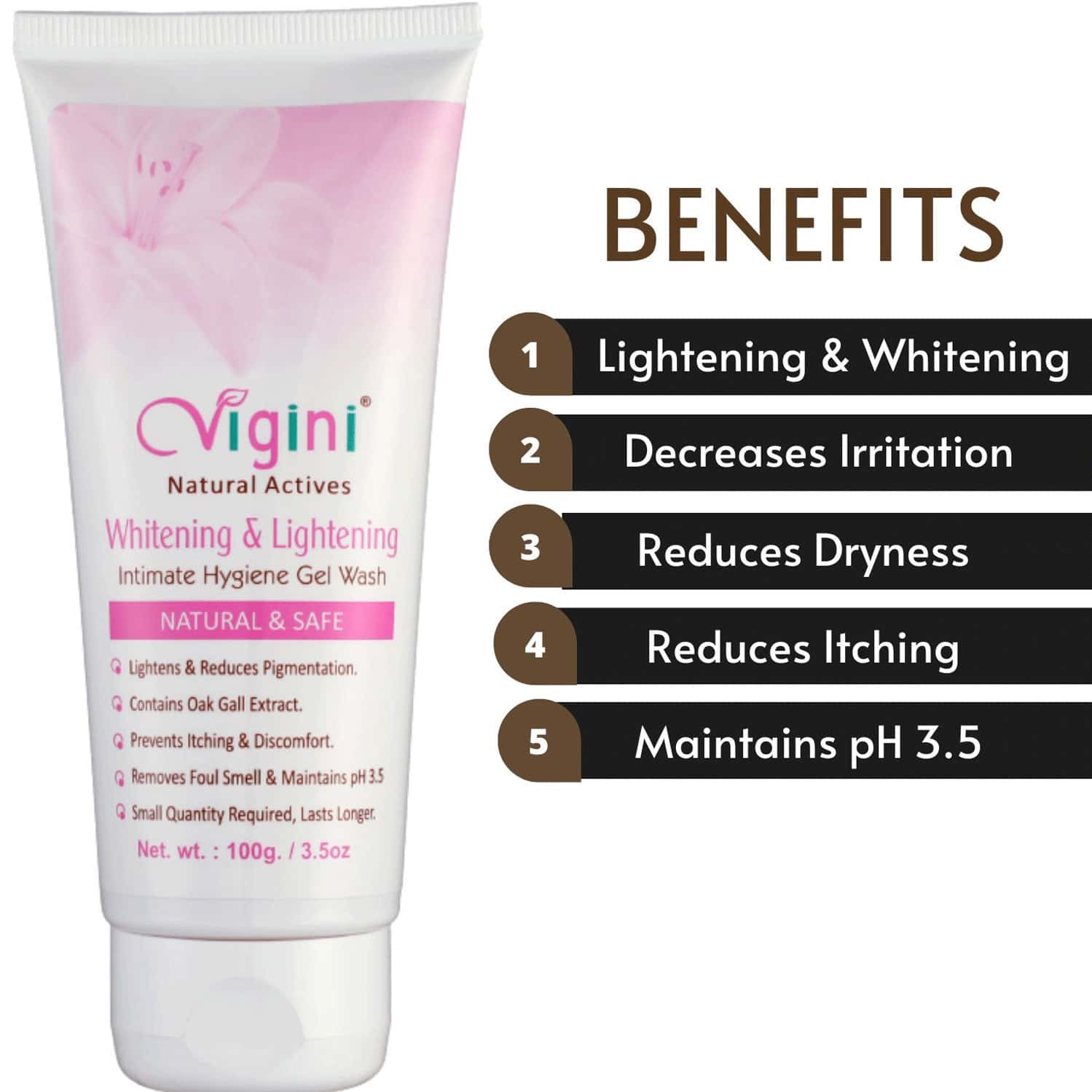 Buy VIGINI VAGINAL V INTIMATE WHITENING FEMININE HYGIENE GEL, BREAST ...