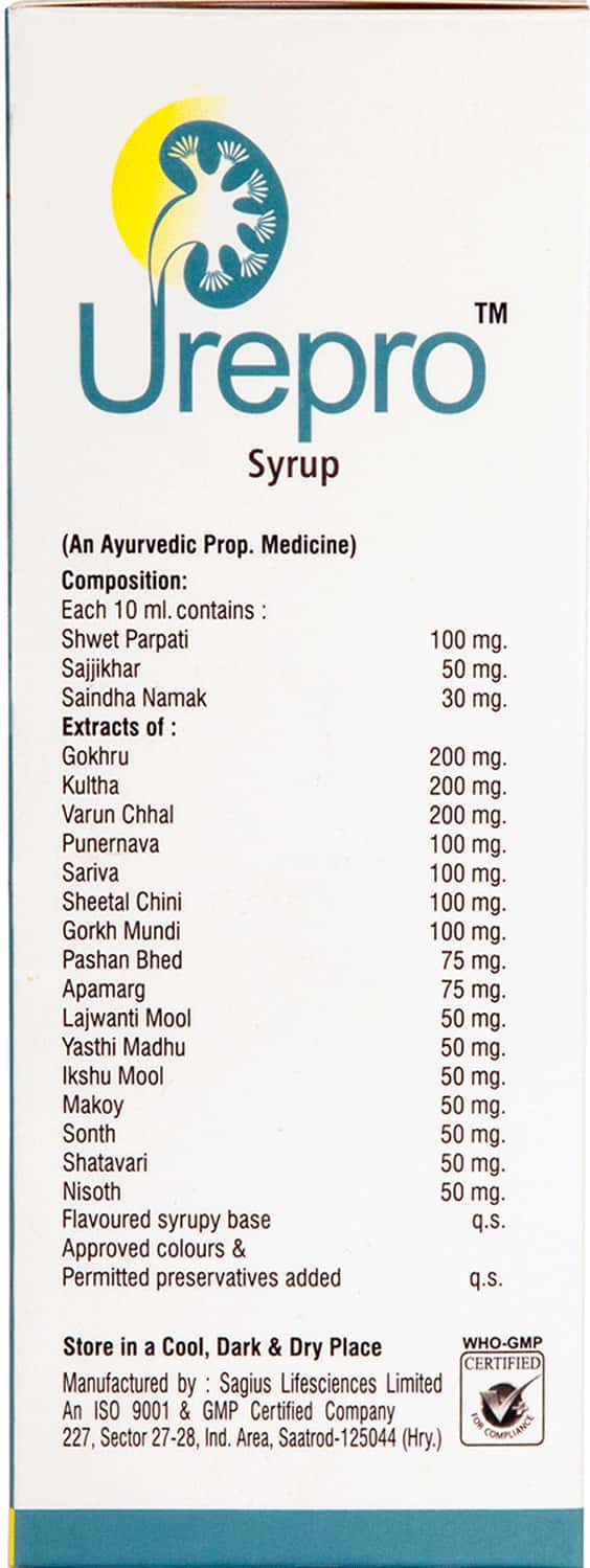Buy UREPRO SYRUP Online & Get Upto 60% OFF at PharmEasy