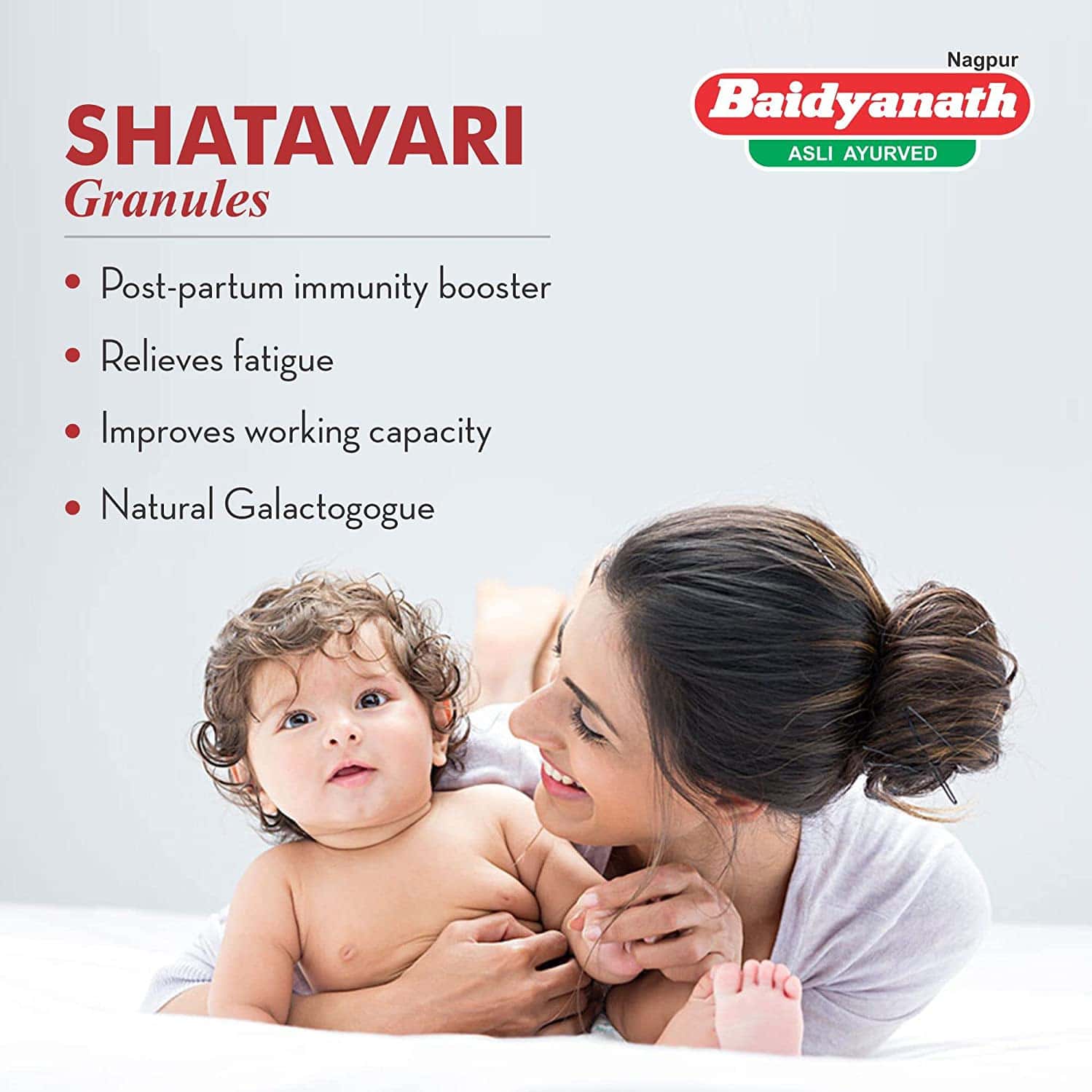 Buy BAIDYANATH NAGPUR SHATAVARI GRANULES, 500 GM, NATURAL GALACTAGOGUE ...