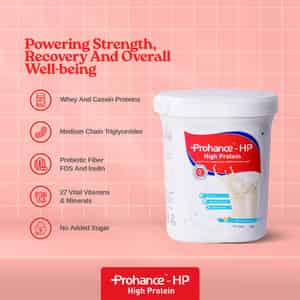 Buy PROHANCE HP (HIGH PROTEIN) | VANILLA FLAVOUR | JAR | ORAL POWDER ...