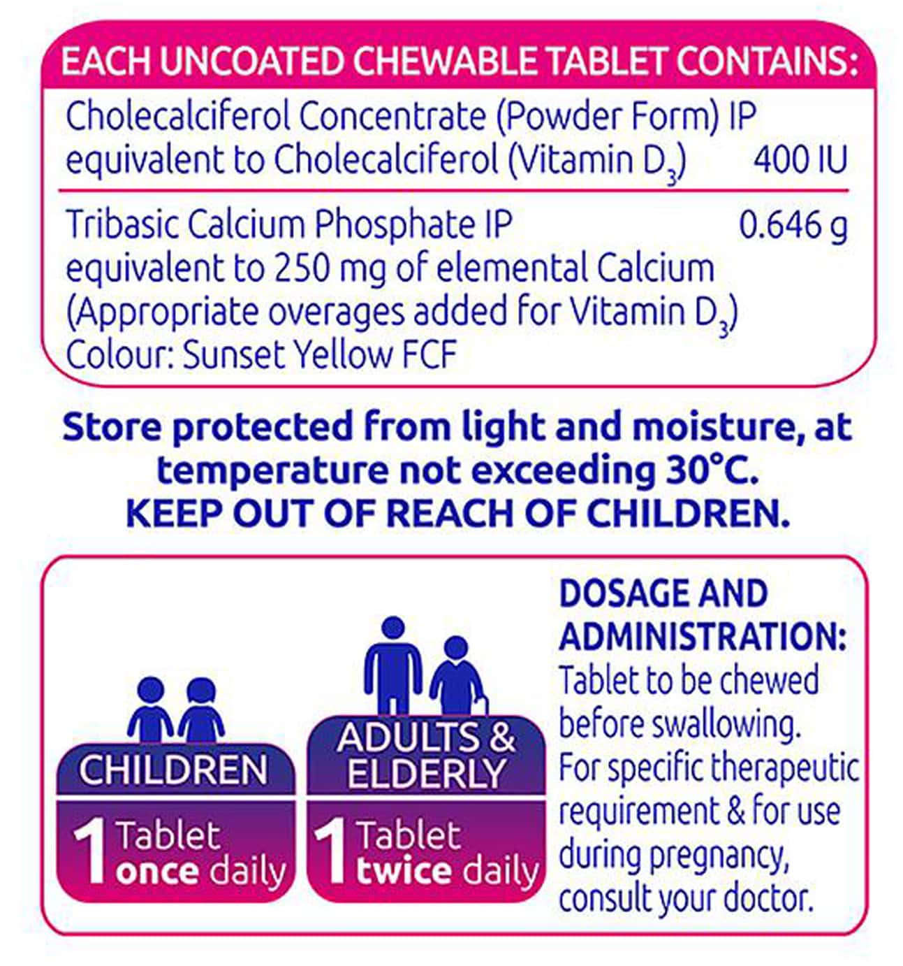 Buy OSTOCALCIUM PLUS BOTTLE OF 30 CHEWABLE TABLETS Online & Get Upto 60 ...