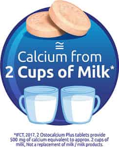 Buy OSTOCALCIUM PLUS BOTTLE OF 30 CHEWABLE TABLETS Online & Get Upto 60 ...