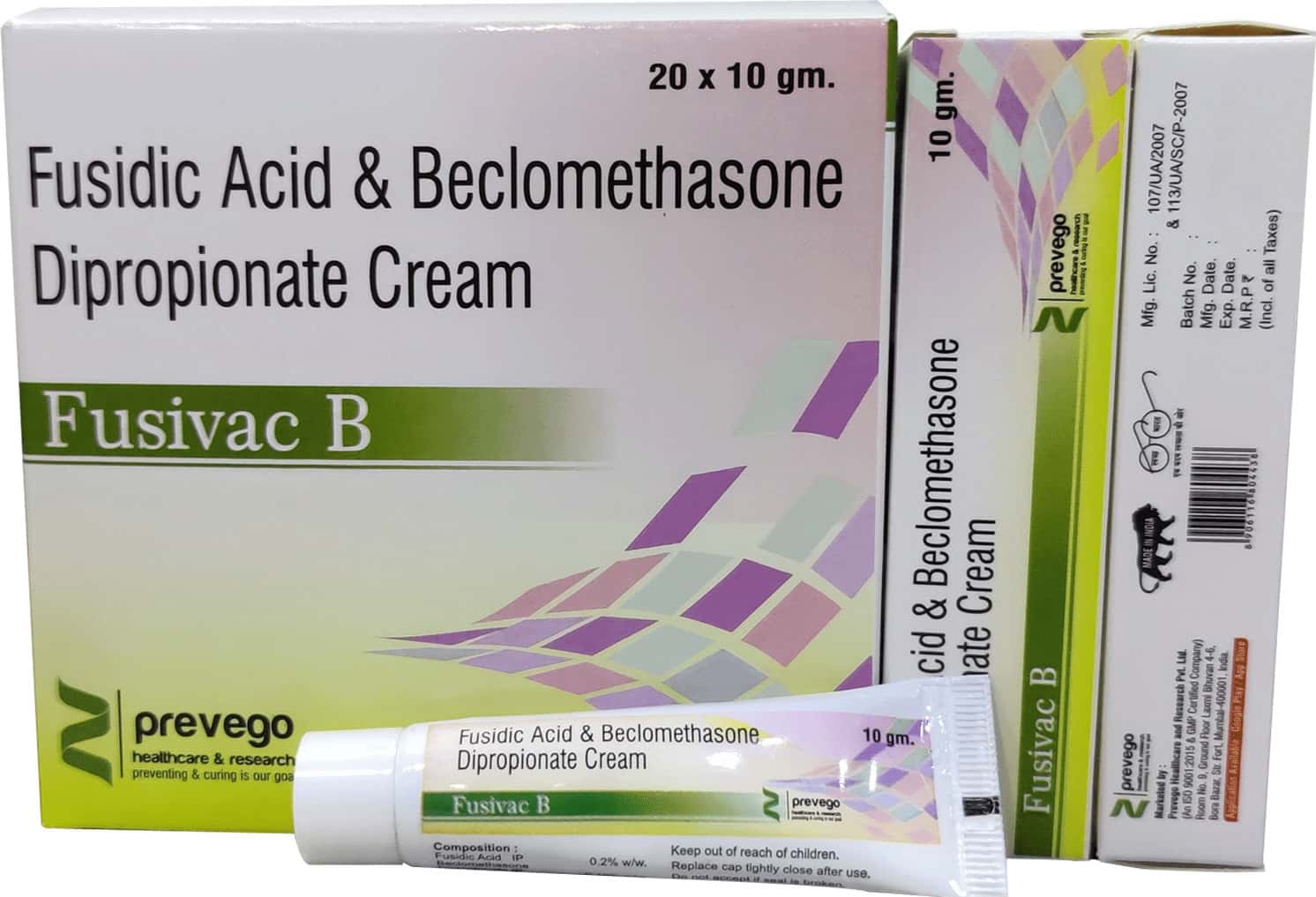 Buy Fusivac B Tube Of 100gm Cream Online at Flat 15% OFF | PharmEasy