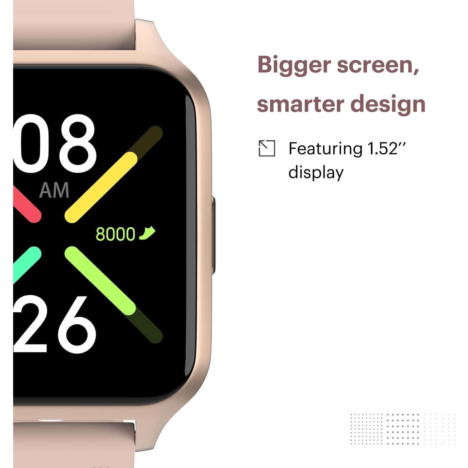 Buy NOISE COLORFIT BRIO SMARTWATCH (PINK) Online & Get Upto 60% OFF at ...