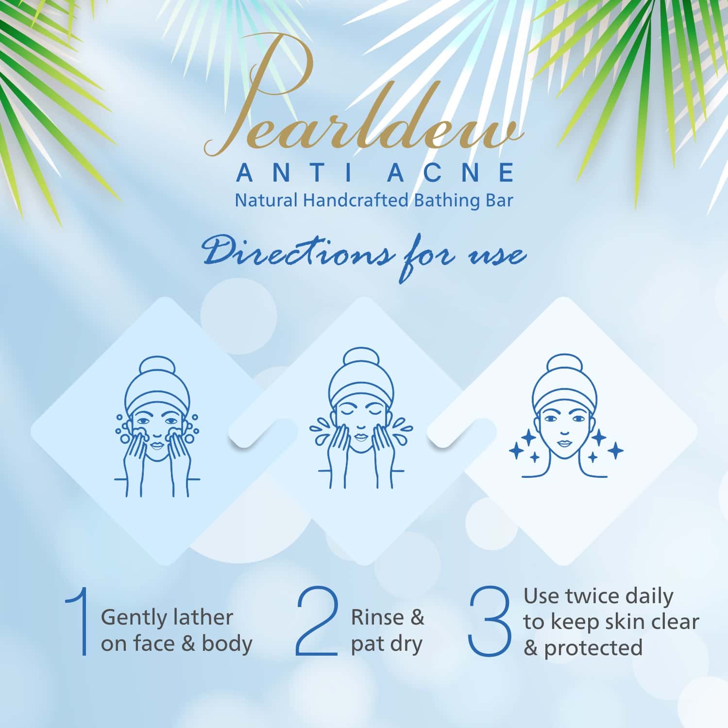 Buy PEARLDEW ANTI ACNE & ANTI PIMPLE SOAP (75 GM - PACK OF 3) Online ...