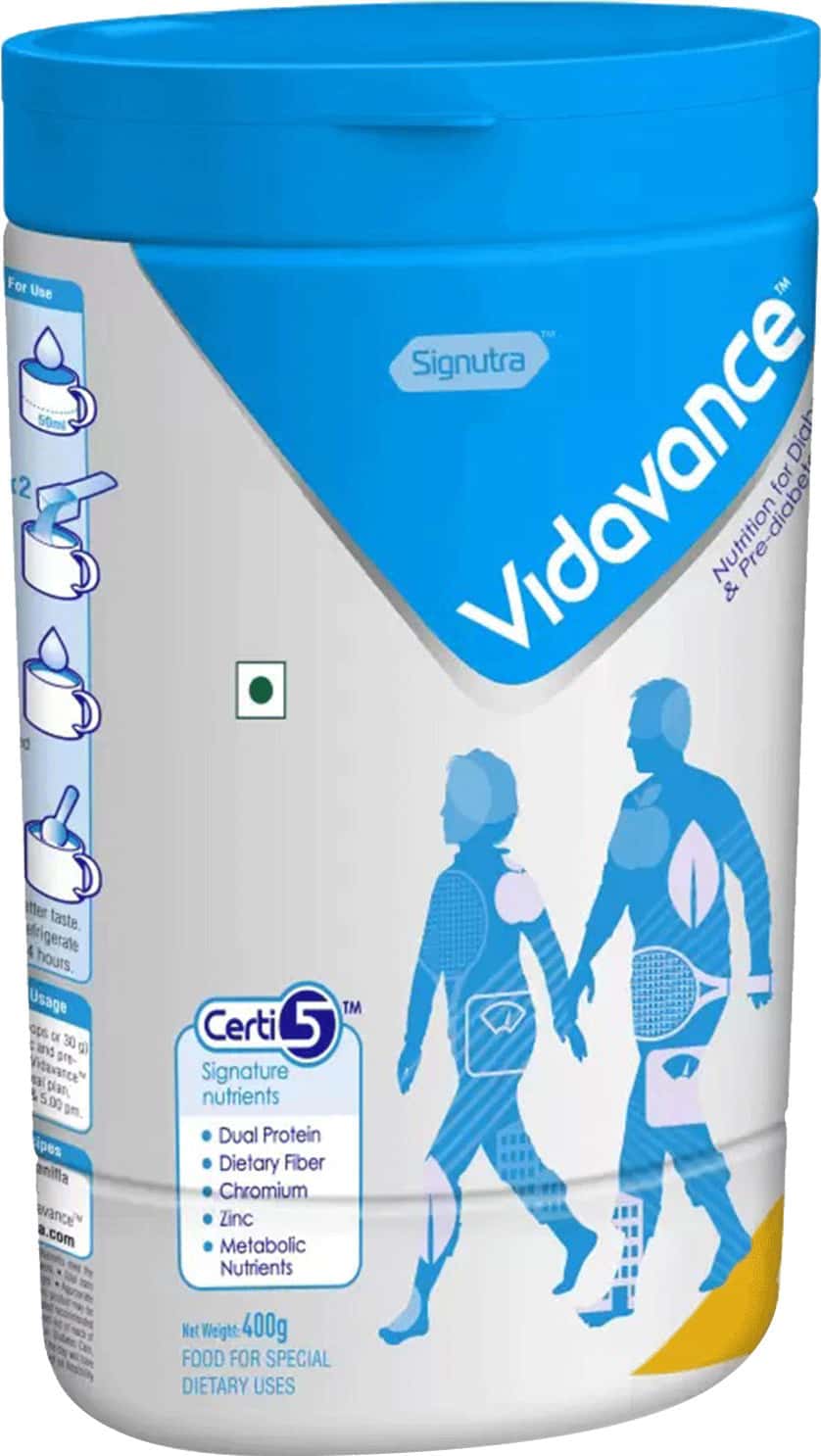 Buy VIDAVANCE ADVANCED NUTRITION FOR DIABETES AND PRE-DIABETES - 400G ...