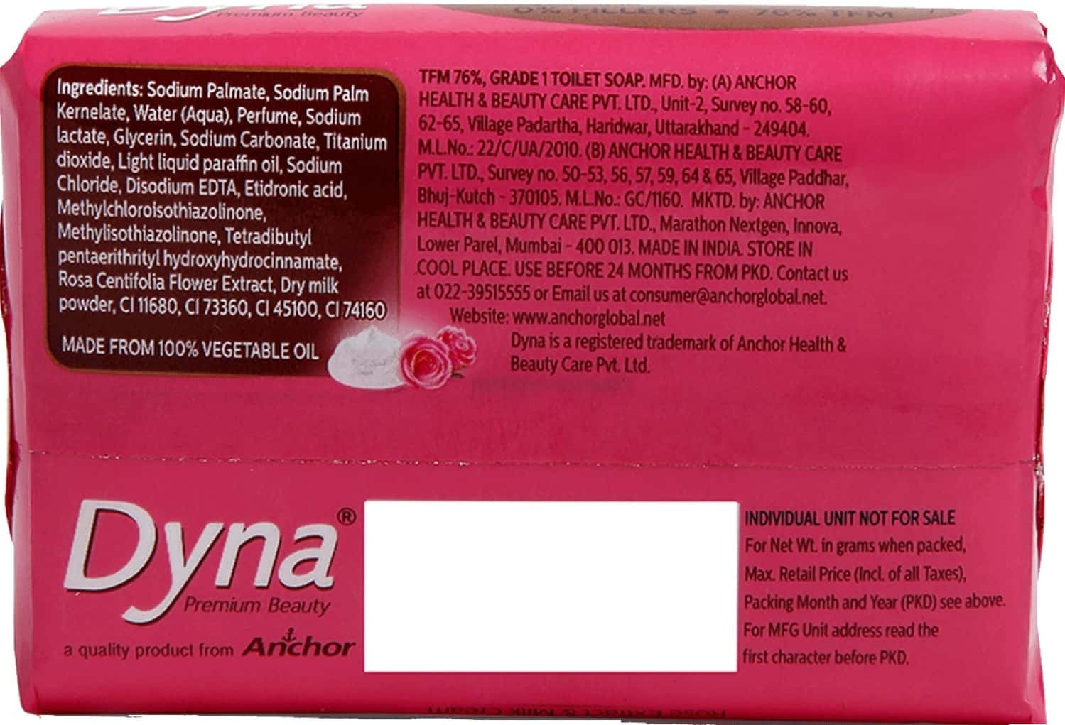 Buy DYNA ROSE EXTRACT & MILK CREAM 125GM X 4 Online & Get Upto 60% OFF ...