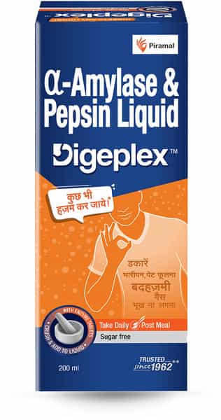 Buy DIGEPLEX ORIGINAL DIGESTION LIQUID SUGAR FREE BOTTLE OF 200ML ...