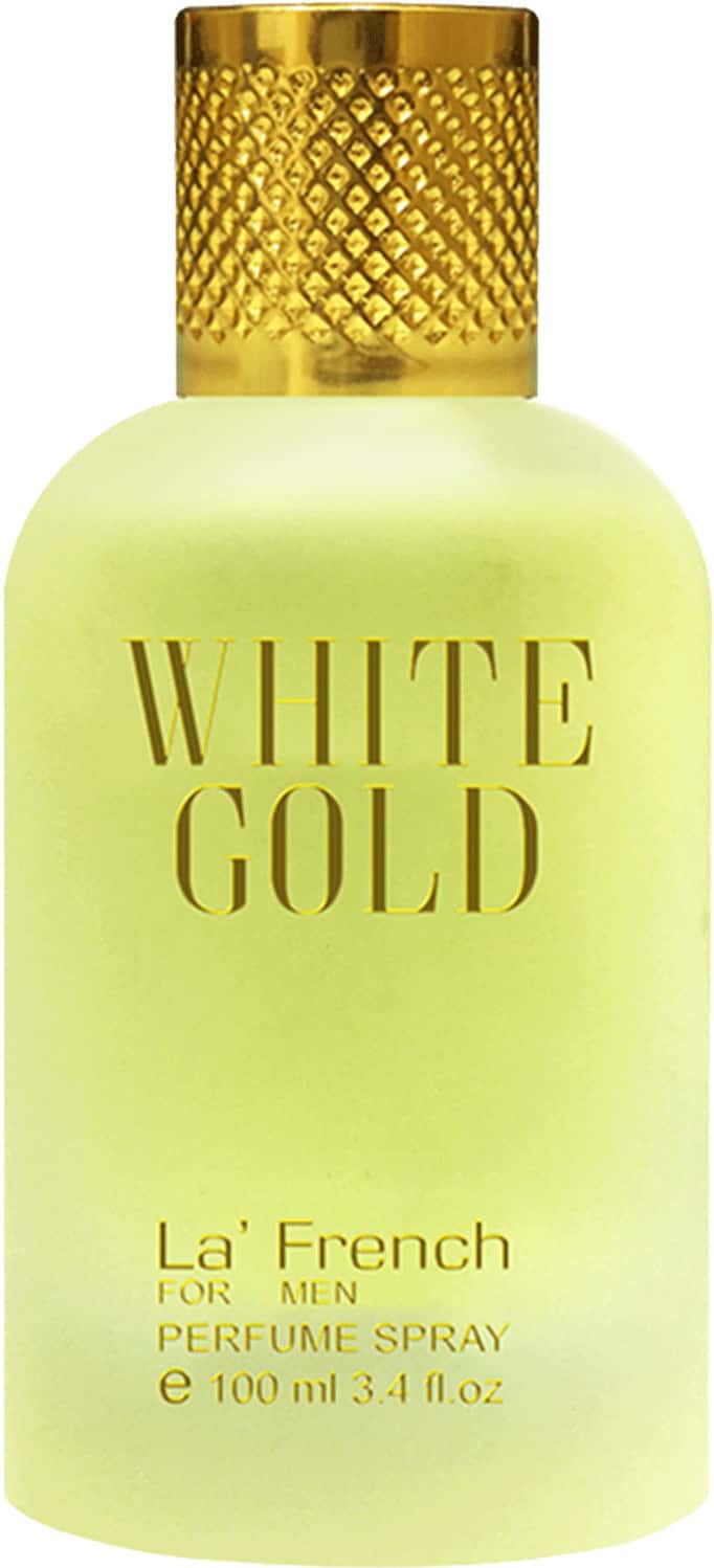 Buy LA FRENCH WHITE GOLD EAU DE PERFUME FOR MEN 100ML Online & Get Upto ...