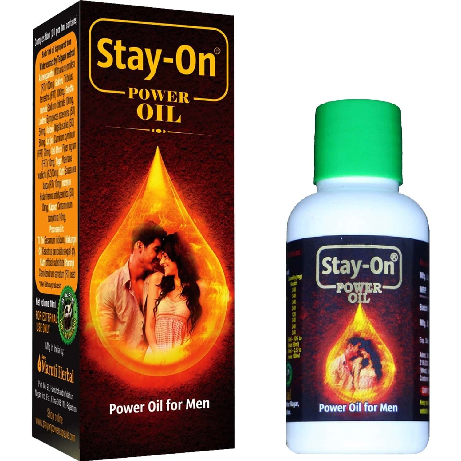 Buy Stay On Power Oil Ayurvedic Massage Oil For Men 30 Ml Online And Get Upto 60 Off At