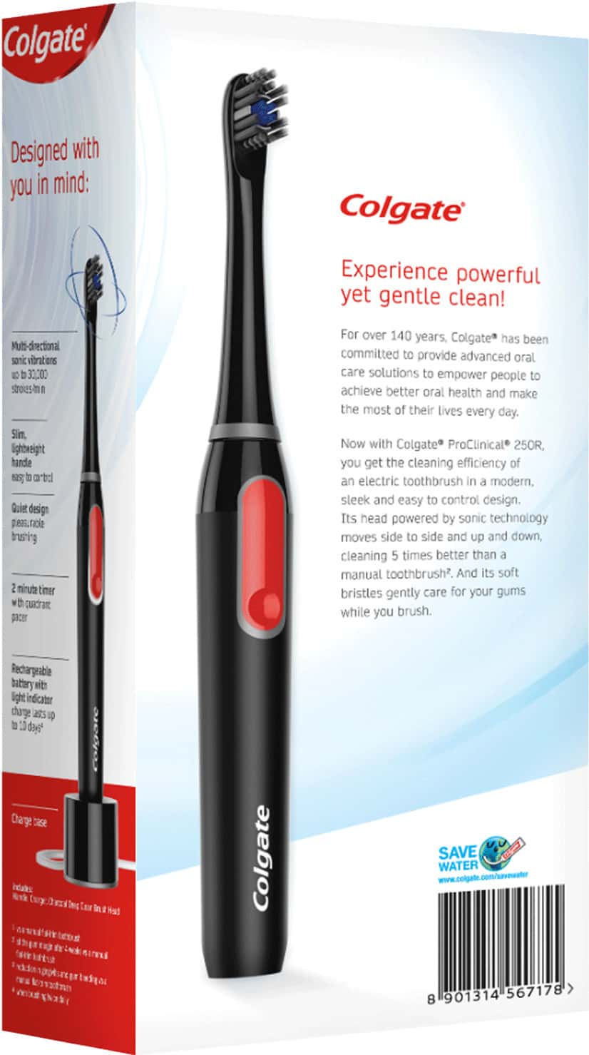 Buy COLGATE PROCLINICAL 250R RECHARGEABLE SONIC ELECTRIC TOOTHBRUSH ...