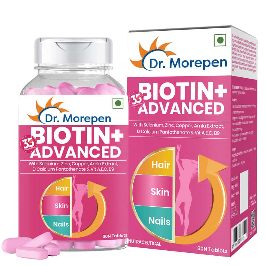 Buy HK VITALS BIOTIN (60 TABLETS) | SUPPLEMENT FOR HAIR GROWTH | STRONG ...