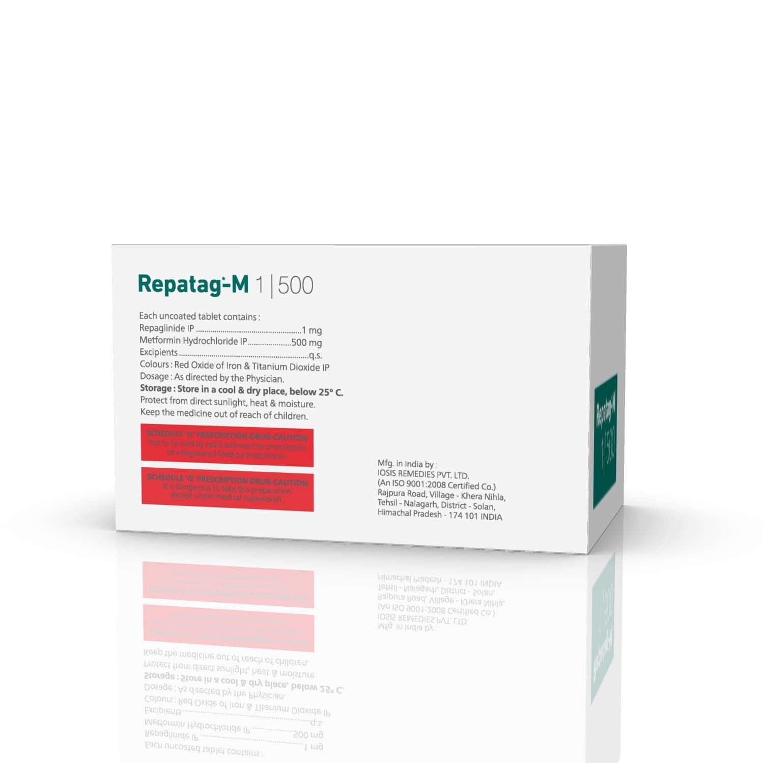 Buy REPATAG-M 1 | 500 TABLETS Online & Get Upto 60% OFF at PharmEasy