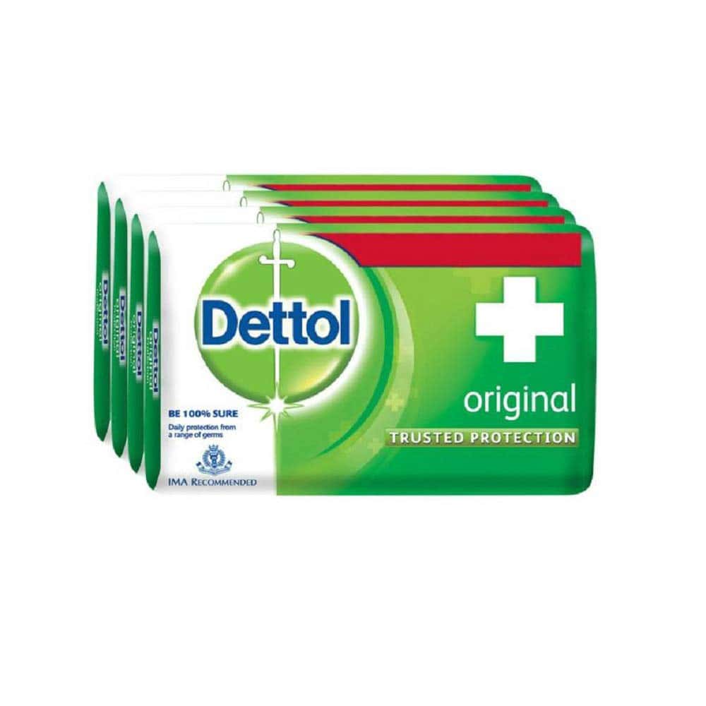 Buy Dettol Original Soap (125gm - Pack Of 4) Online at Flat 18% OFF ...