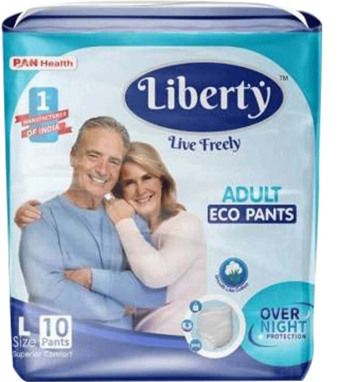 Buy Liberty Eco Adult Diaper Pants Large L 60 Count Waist Size 30 55
