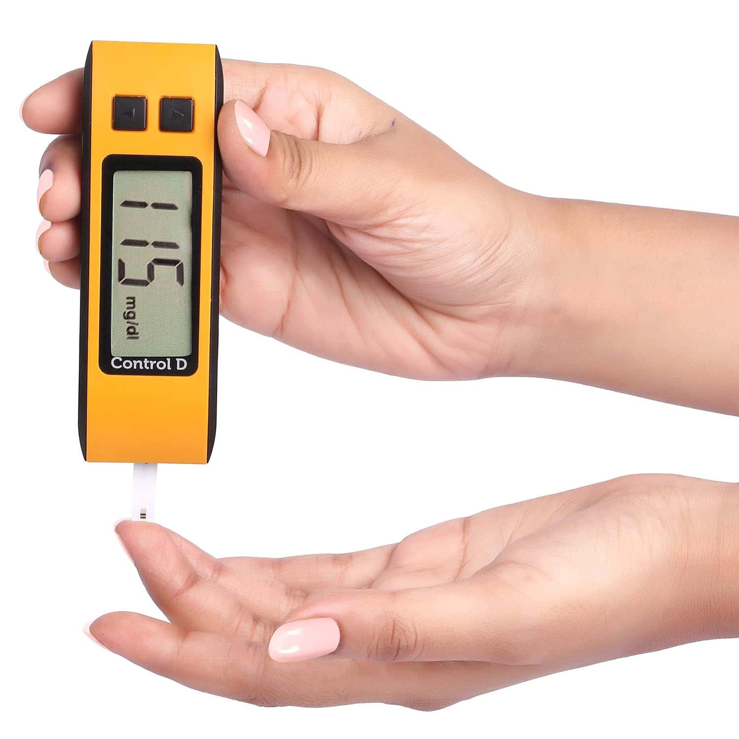 Buy CONTROL D ORANGE DIGITAL GLUCOSE BLOOD SUGAR TESTING MONITOR WITH ...