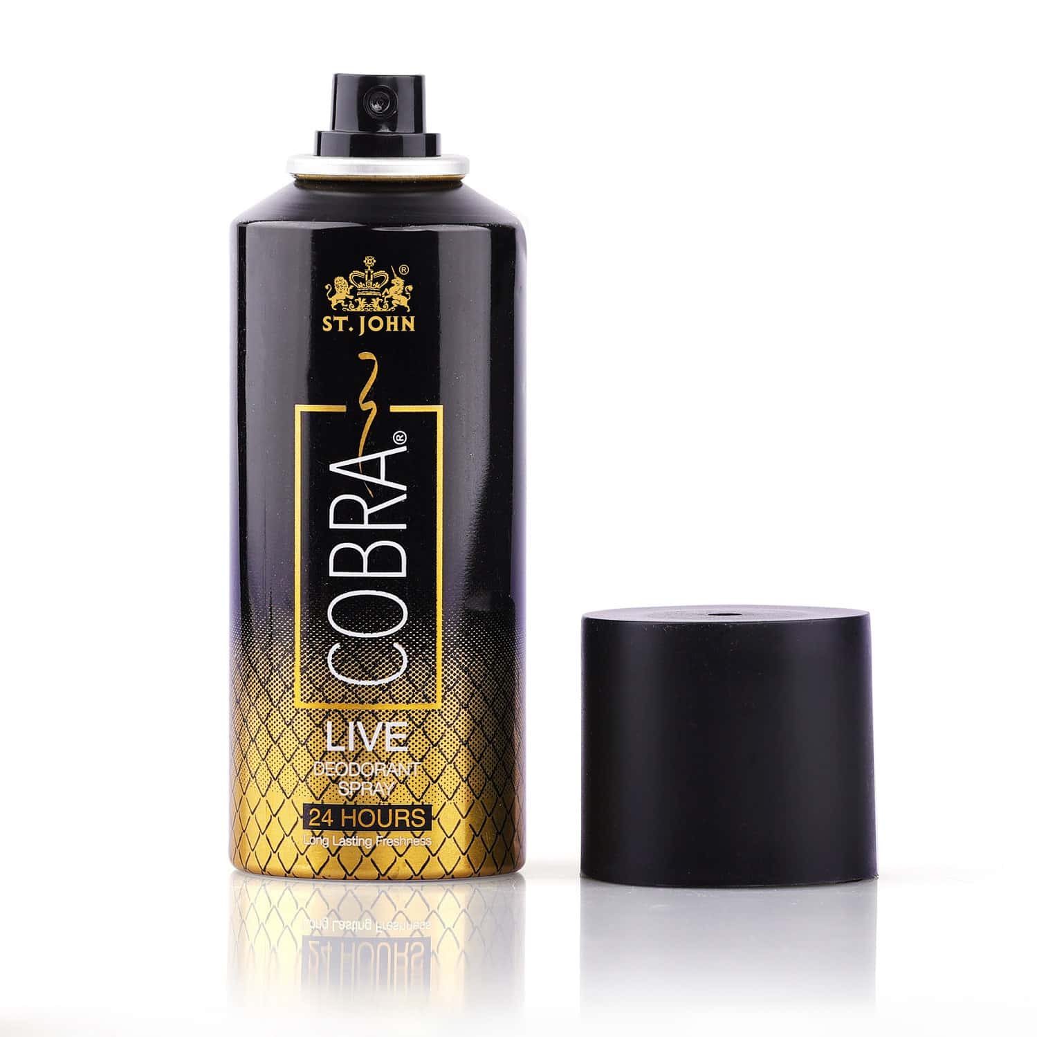 Buy ST.JOHN COBRA LIVE LIMITED EDITION BODY SPRAY DEODORANT FOR MEN ...