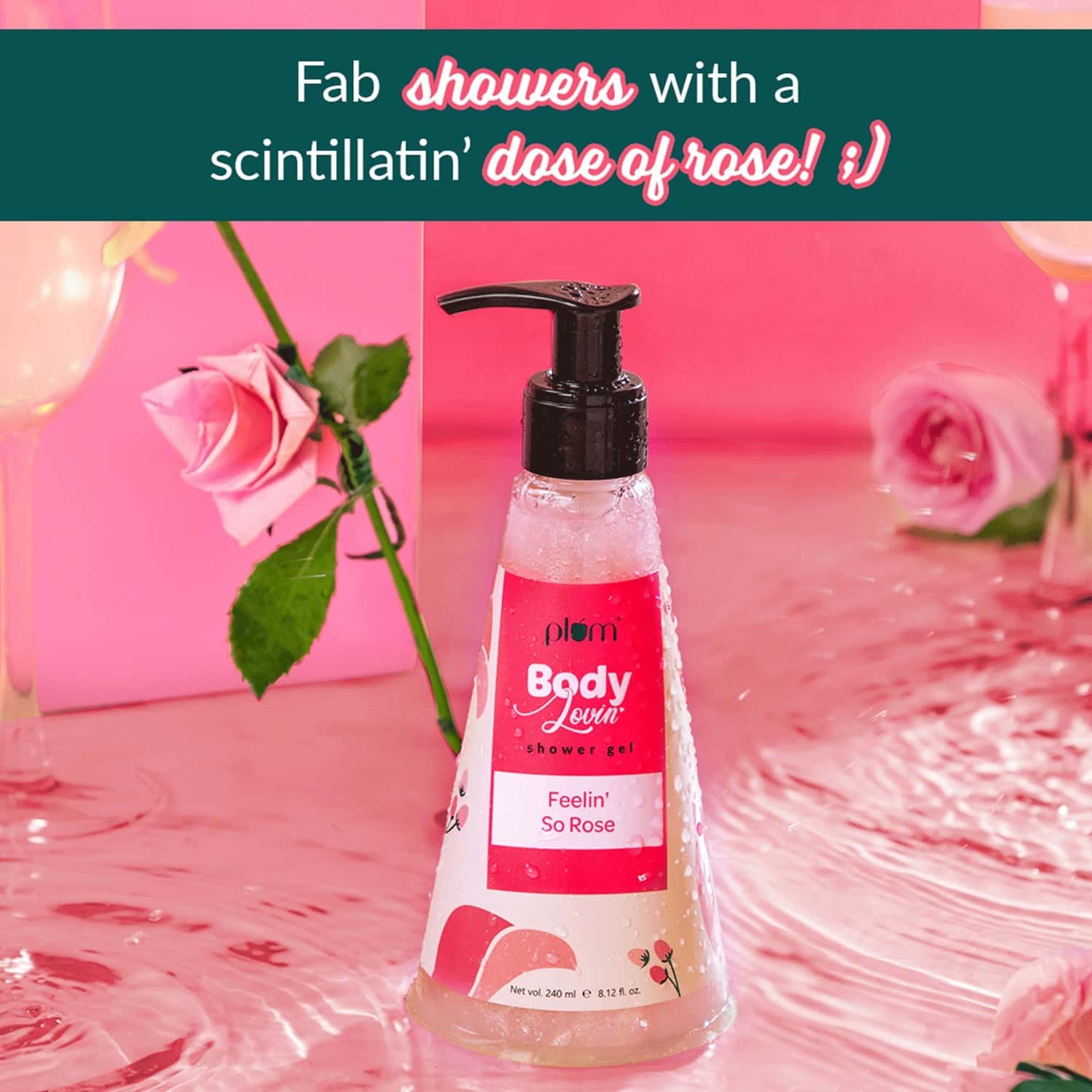 Buy PLUM BODYLOVIN' FEELIN SO ROSE SHOWER GEL - 240 ML Online & Get ...