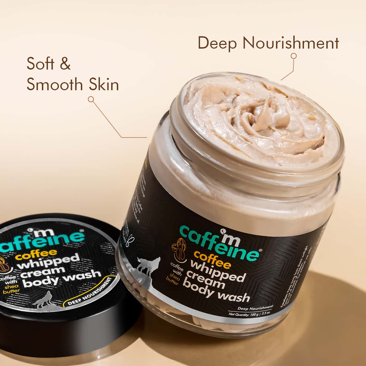 Buy MCAFFEINE COFFEE WHIPPED CREAM BODY WASH (DEEP NOURISHMENT FOR SOFT ...