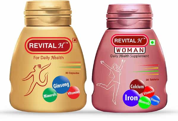 Buy REVITAL H HEALTH SUPPLEMENT COMBO FOR MEN AND WOMAN - 30 CAPSULE AND 30 TABLET Online & Get ...