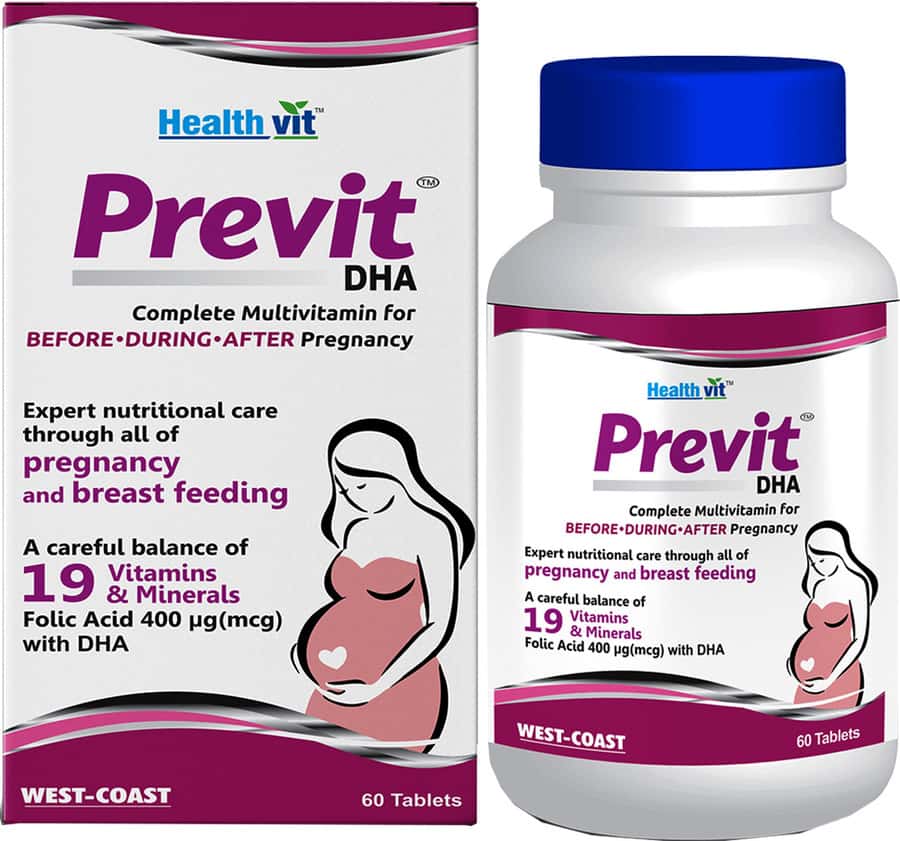 Buy CARBAMIDE FORTE VEG PRENATAL MULTIVITAMIN FOR PREGNANCY WITH DHA-60 ...