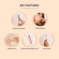 Buy CARMESI FACIAL RAZOR FOR WOMEN - FOR INSTANT & PAINLESS HAIR ...