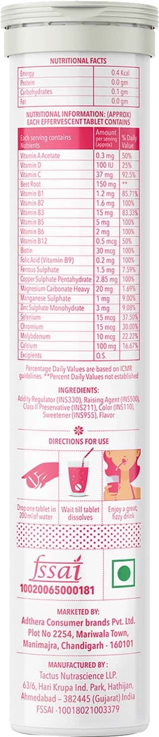 Buy ZINGAVITA DAILY MULTIVITAMINS FOR WOMEN SUGAR FREE 20 FIZZY ...