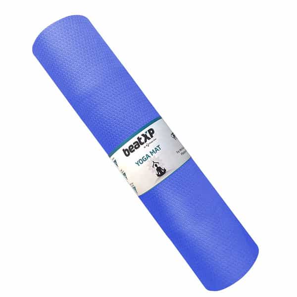 Buy BEATXP BLUE COLOR (4MM) EVA YOGA MAT FOR WOMEN & MEN|TEXTURED ...