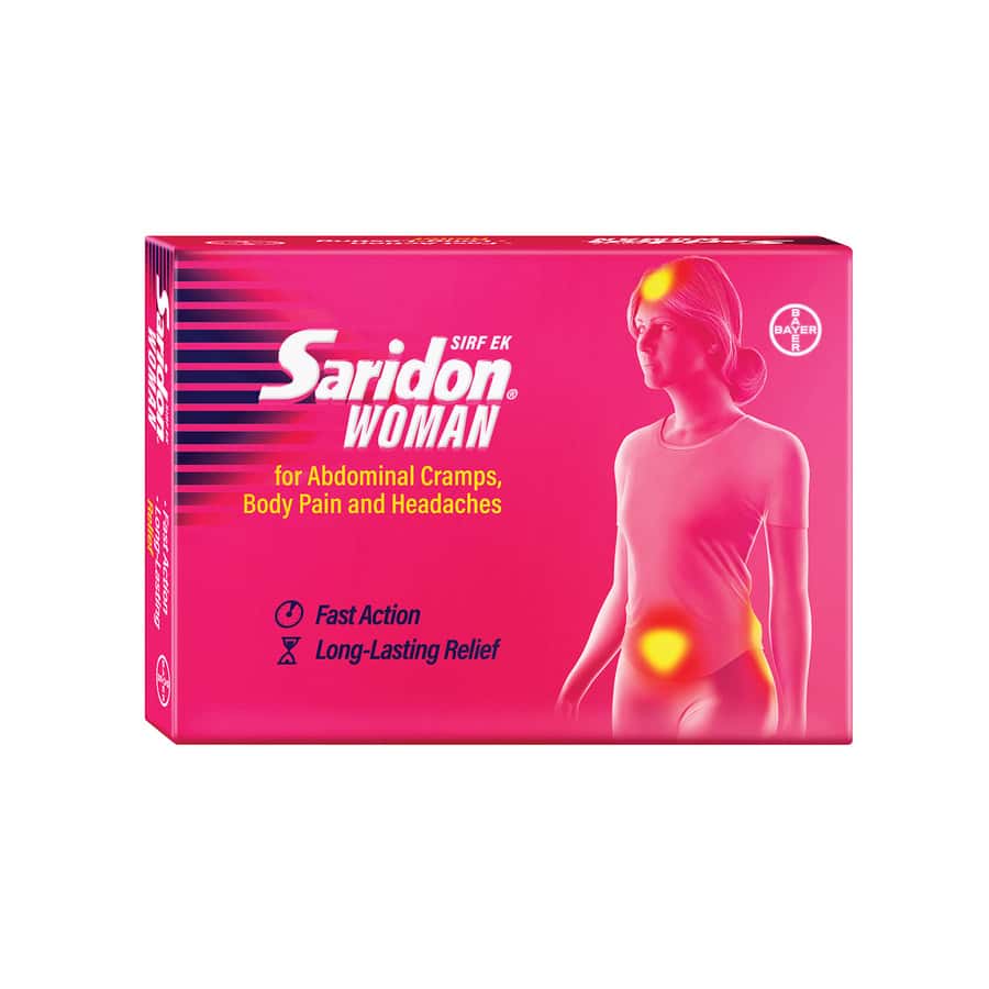 Buy SARIDON ADVANCE FOR 5 IN 1 PAIN RELIEF STRIP OF 10 TABLETS Online ...