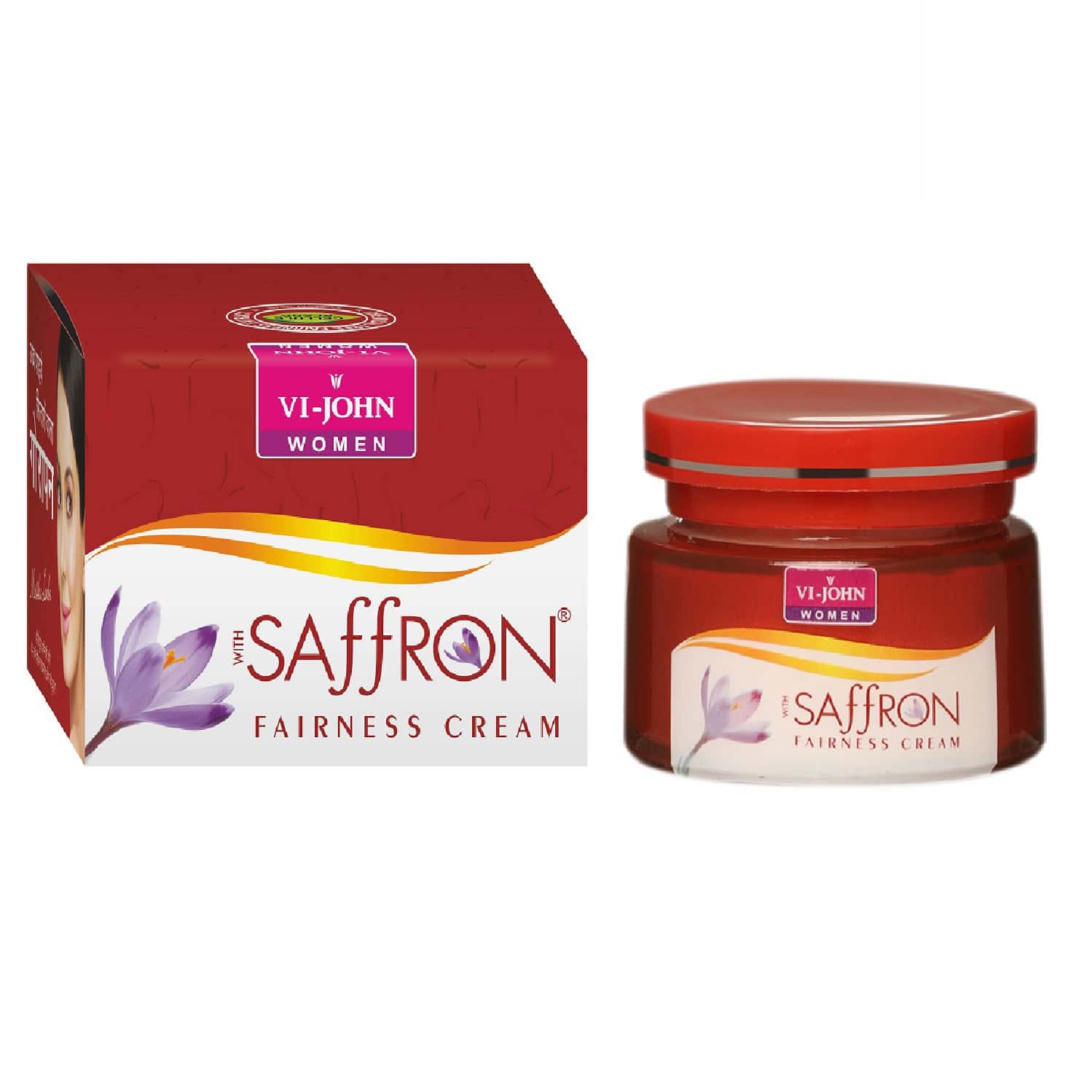 Buy VI-JOHN WOMEN SAFFRON BB+ FAIRNESS CREAM WITH FOUNDATION 50G Online ...