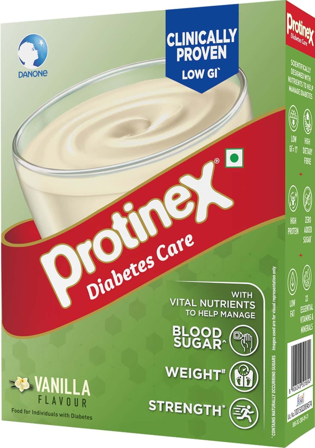 Buy PROTINEX DIABETES CARE VANILLA 200GM- NUTRITION DRINK FOR INDIAN ...
