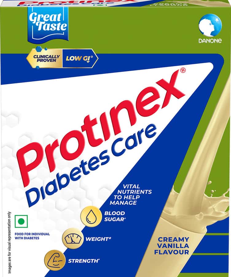 Buy D-PROTIN VANILLA FLAVOUR SUGAR FREE DIABETES CARE POWDER BOTTLE OF ...
