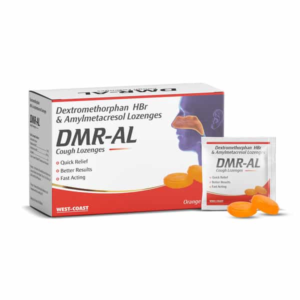 Buy WESTCOAST DMR-AL COUGH LOZENGES ORANGE | KILLS BACTERIA FROM MOUTH ...