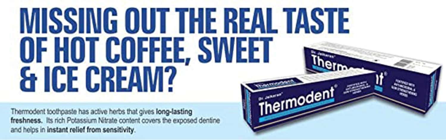 Buy THERMODENT TOOTH PASTE 100 GM Online & Get Upto 60% OFF at PharmEasy