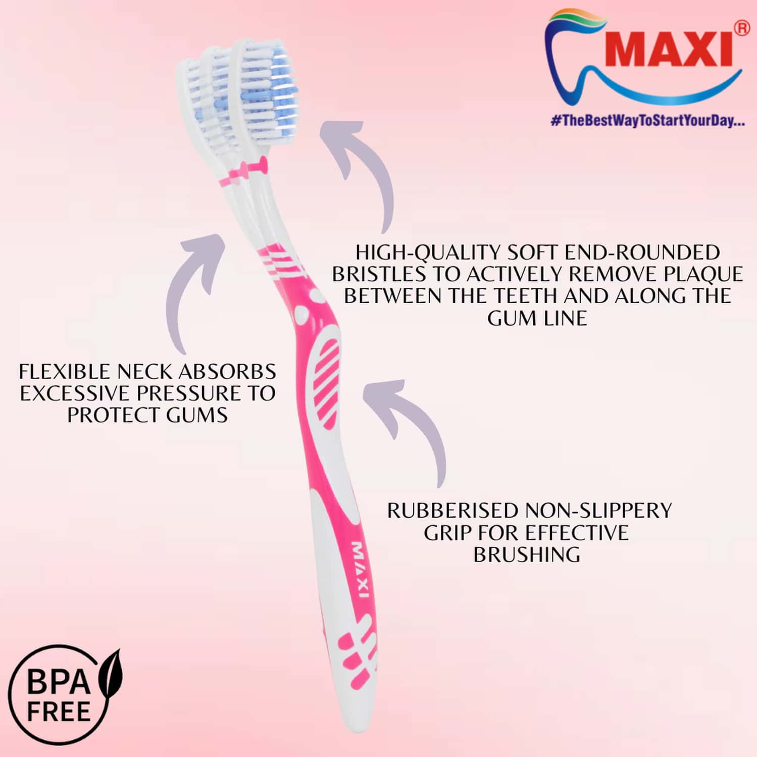 Buy MAXI SENSITIVE+ TOOTHBRUSH (PACK OF 12) Online & Get Upto 60% OFF ...